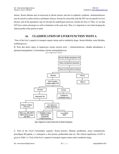 Liver Function Tests And Their Interpretation PDF Blood Disorders Diseases And Conditions