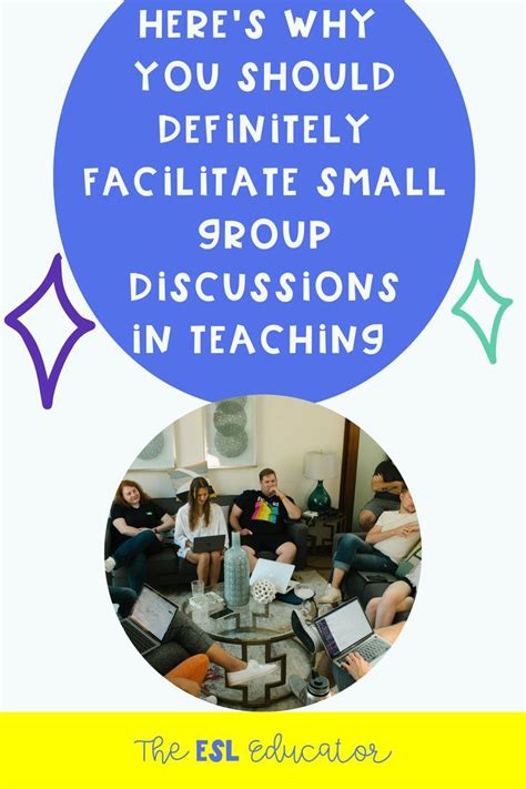 Small Group Discussions Small Groups Classroom Language Teaching