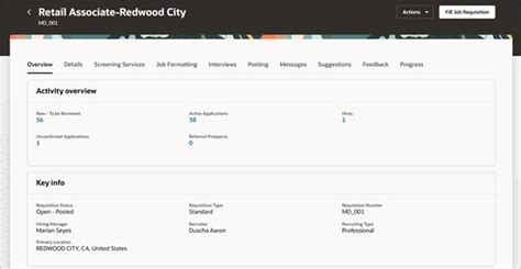 Oracle 24b Recruiting And Recruiting Booster Namos Solutions