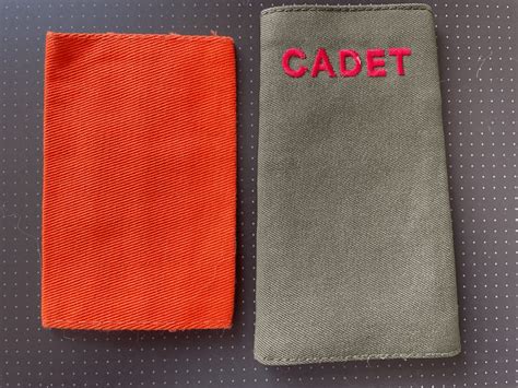 British Army Cadet Rank Slides Olive Green Orange Tactical Direct