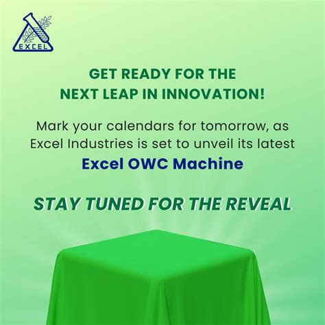 Excel Industries Ltd On Linkedin Staytuned Organicwasteconverter Excel Industries Ltd On Linkedin Staytuned Organicwasteconverter