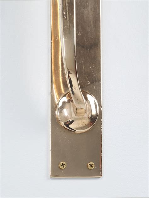 Pair Bronze Huge Door Pulls For Built In Sub Zero Refrigerator 2