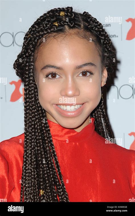 New York Ny February 09 Asia Monet Ray Attends The Go Red For
