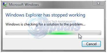 Fix Windows Explorer Has Stopped Working