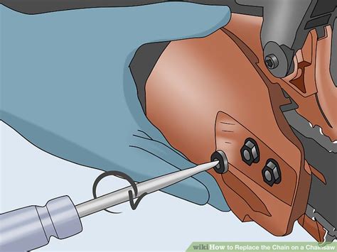 How To Replace The Chain On A Chainsaw 11 Steps With Pictures