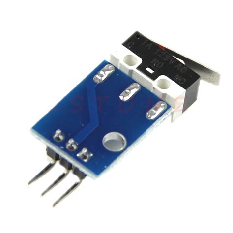 Crash Senzor Mikrospínač Detektor Nárazu Arduino Modul robotstore cz