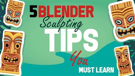 Blender Sculpting Tips A 2019 Beginners Guide