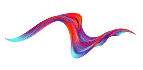 현대 다채로운 흐름 포스터입니다 컬러 배경에서 웨이브 액체 모양입니다 디자인 프로젝트에 대 한 예술 디자인입니다 벡터 일러스트 레이 션 3차원 형태에 대한 스톡 벡터 아트