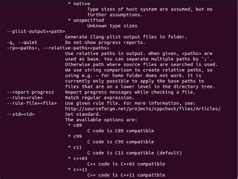 ≫ Comando Cppcheck En Linux 1000demonios