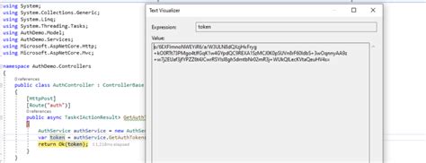 How To Create Custom Secure Token Authentication In Dotnet