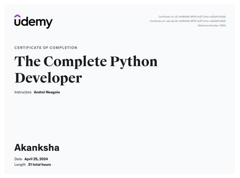 Python Udemy Codingskills Akanksha Venu