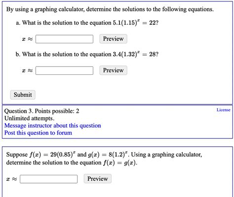 Solved By Using A Graphing Calculator Determine The Chegg