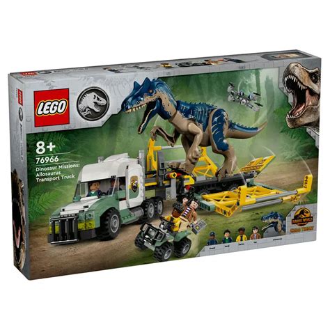 Lego Jurassic World Dinosaur Missions Allosaurus Transport Truck