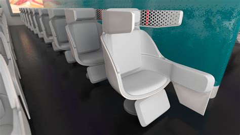 Ecological Aircraft Blended Wing Body Rigged For Maya 3d Model 199