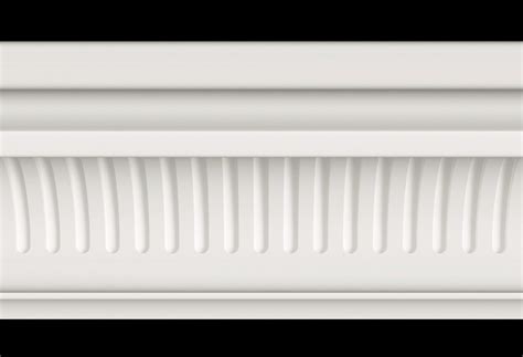 Small Fluted Cornice Wilton Plaster Mouldings