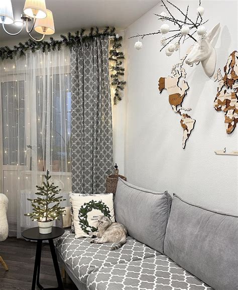 Как украсить стену на Новый год красивые идеи своими руками 50 фото интерьеров разных комнат