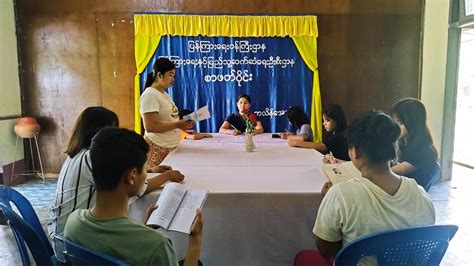 ကလိန်အောင်မြို့ လူထုအခြေပြုဗဟိုဌာနခန်းမတွင် Book Club စာအုပ်စာပေချစ်မ