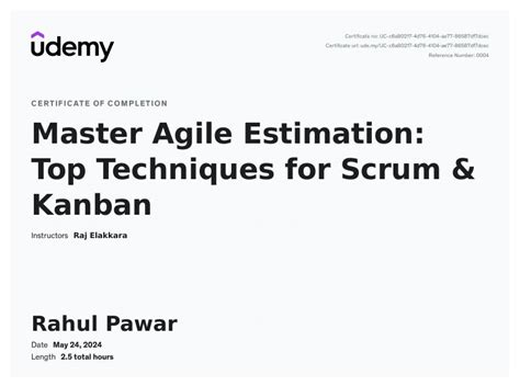 Rahul Pawar On Linkedin Agile Scrum Kanban Udemy Skill