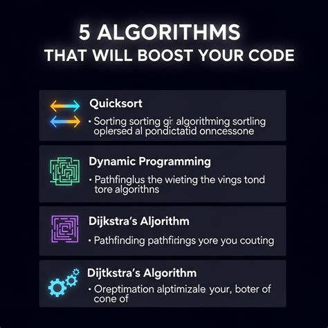 5 Algorithms To Supercharge Your Coding Skills Graphic Folks