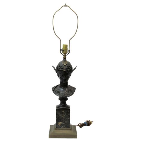 Bronze Roman Goddess Table Lamp For Sale At 1stdibs