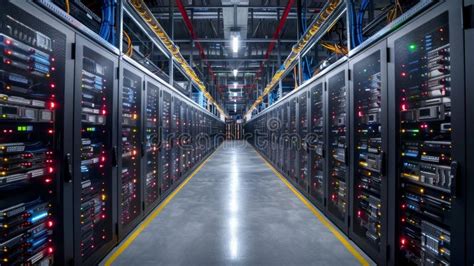 Blockchain Infrastructure Symbolizing Blockchain Networks Decentralized Backbone An Empty