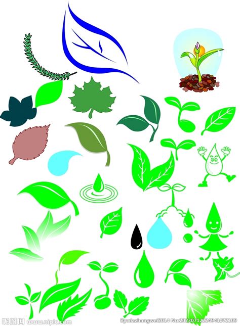 绿叶和树设计图包装设计广告设计设计图库昵图网