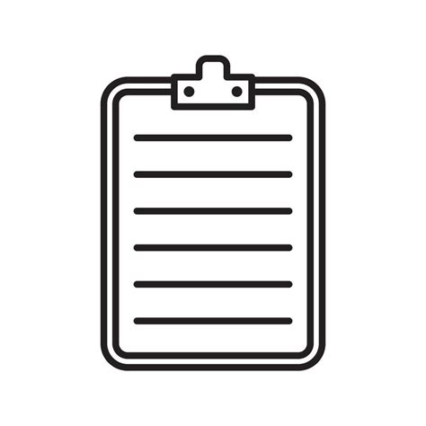 Assignment Icon Black Line Art 47744400 Vector Art At Vecteezy