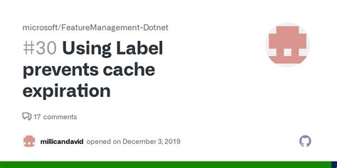 Using Label Prevents Cache Expiration Issue 30 Microsoft