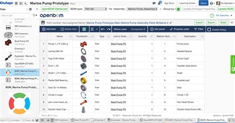 Creating A Bom In Onshape Openbom Training Library