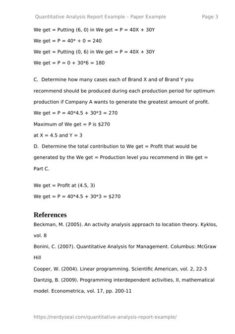 Quantitative Analysis Report Example 475 Words Nerdyseal Quantitative Analysis Report Example 475 Words Nerdyseal