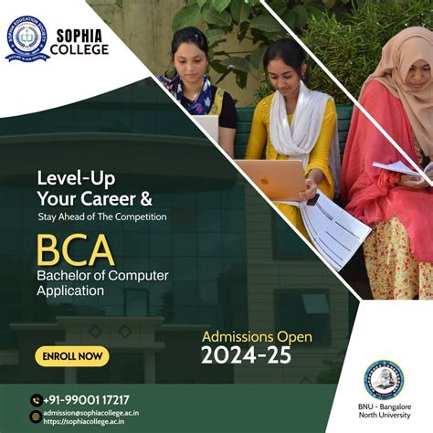 Sophia Degree College On Linkedin Sophiacollege Bca Admissionsopen Computerscience Education