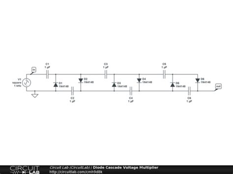 Electronic Voltage Multiplier Circuit Circuit Diagram