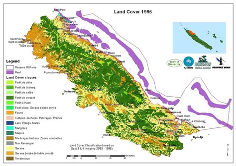 1996 Land Cover Classification Based On Spot 3 And 4 Imagery Download Scientific Diagram