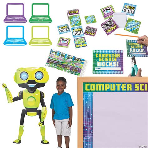 Coding Classroom Decorating Kit 141 Pc Oriental Trading