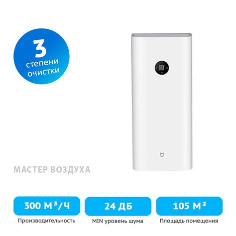 Бризер Xiaomi Mi Air Purifier MJXFJ-300-G1 купить в Москве – выгодная цена!