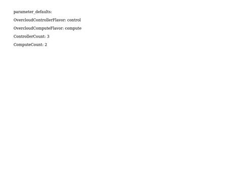 Node Infoyaml Red Hat Openstack Platform 161 With Dell Emc