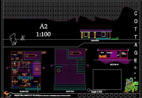 مجموعه توریستی ، تفریحی ، شهرکهای ویلایی و گردشگری نقشه های اتوکد طراحی مرکز تفریحی گردشگری