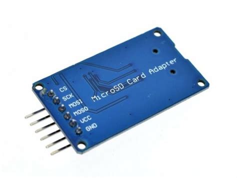 Micro Sd Memory Card Adapter For Arduino With 3 3v 5v Converter