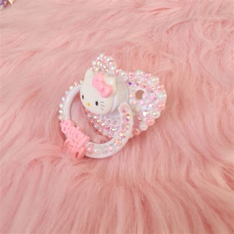 Hello Kitty Custom Pacifier Kawaii Bdsm