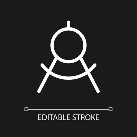 Mathematics Class Pixel Perfect White Linear Ui Icon For Dark Theme