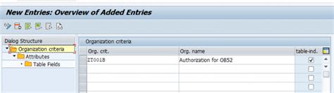 how to maintain ob52 authorizations