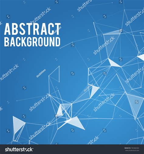 3d Abstract Connection Background Science Color Stock Vector Royalty Free 765382342 Shutterstock