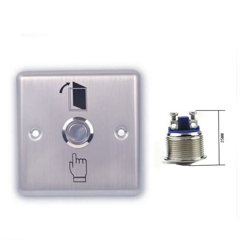 push exit button for door access control stainless grandado