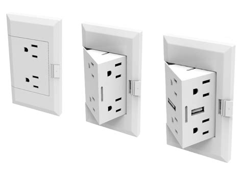 This Genius Pop Out Plug Instantly Doubles Your Outlet Space Maxim