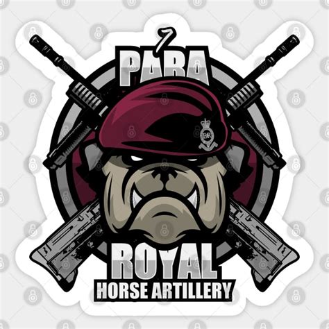 7 Para Rha British Airborne Forces Sticker Teepublic