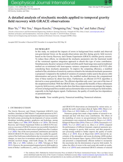Pdf A Detailed Analysis Of Stochastic Models Applied To Temporal