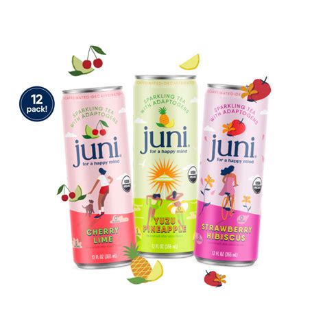 Shop All Flavors Of Juni Sparkling Teas Drink Juni