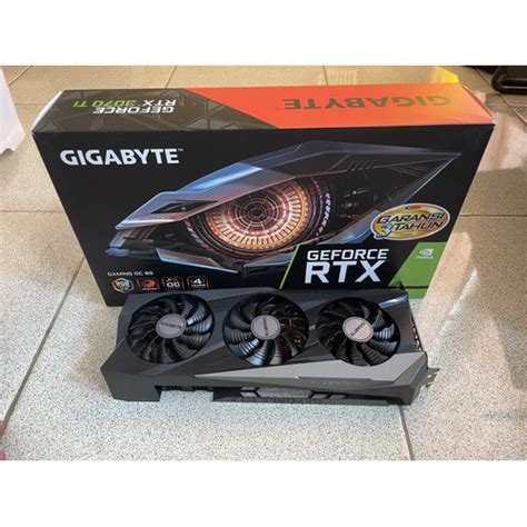 Jual Gigabyte Rtx 3070ti Rtx 3070 Ti Gaming Second Fullset Vga Nvidia