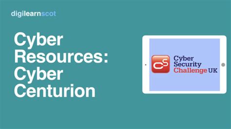 Cyber Resources Cyber Centurion Computing Science By Digilearn Scot