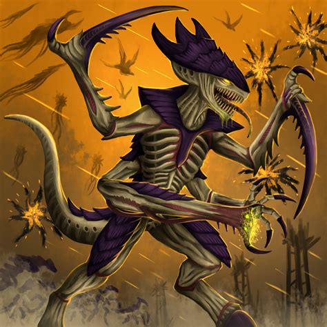 Tyranid Warrior By Jsochart On Deviantart